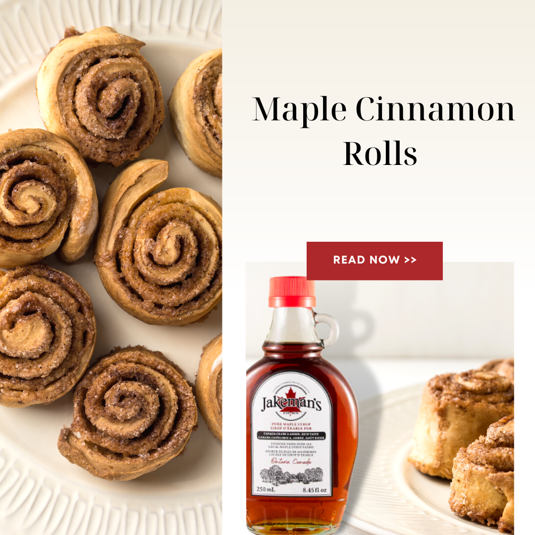 Maple Cinnamon Rolls – Jakeman's Maple Syrup