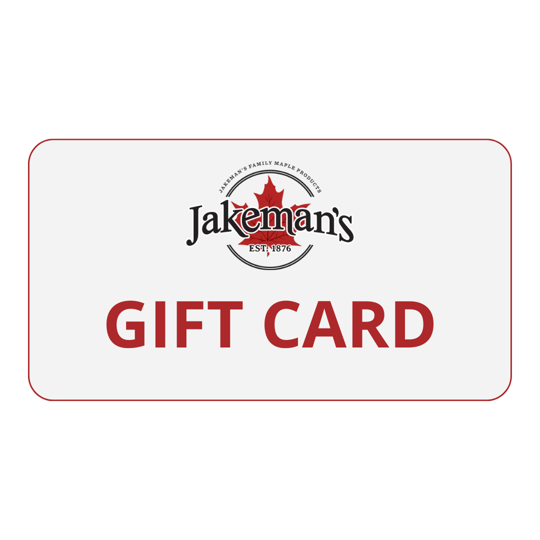 Jakeman's Gift Card for Canadian Treats