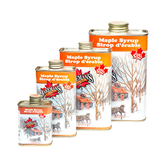 Rustic Pure Maple Syrup, 100ml - 1L – Jakeman's Maple Syrup